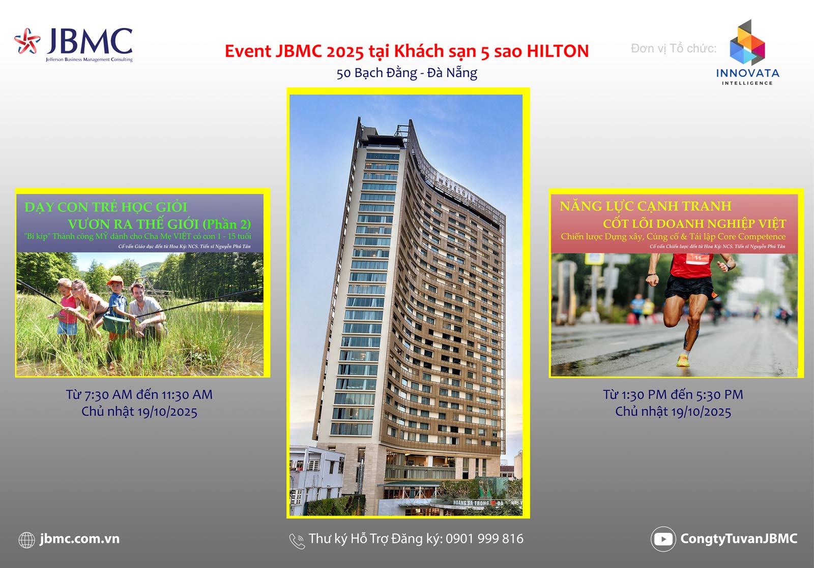 Tổ chức Event JBMC 2025 tại HILTON Hotel Đà Nẵng